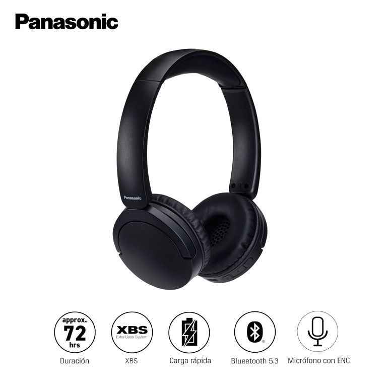 Audífonos Bluetooth HF630 Negro - 72 Horas PANASONIC | falabella.com