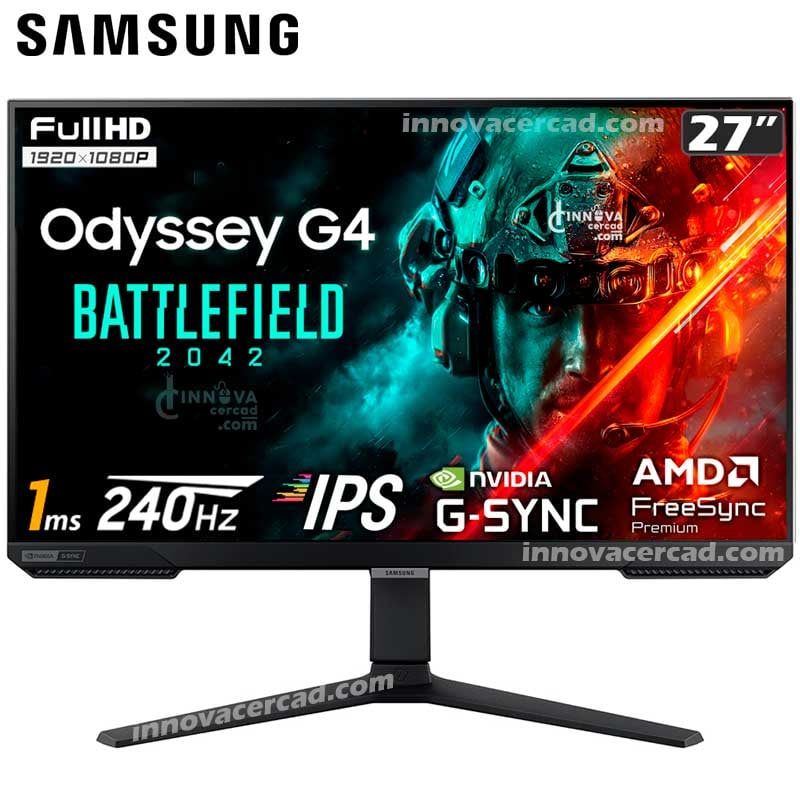 Monitor Samsung Odyssey G4 LS27BG402ENXGO Full HD 240Hz IPS 1ms G-SYNC ...