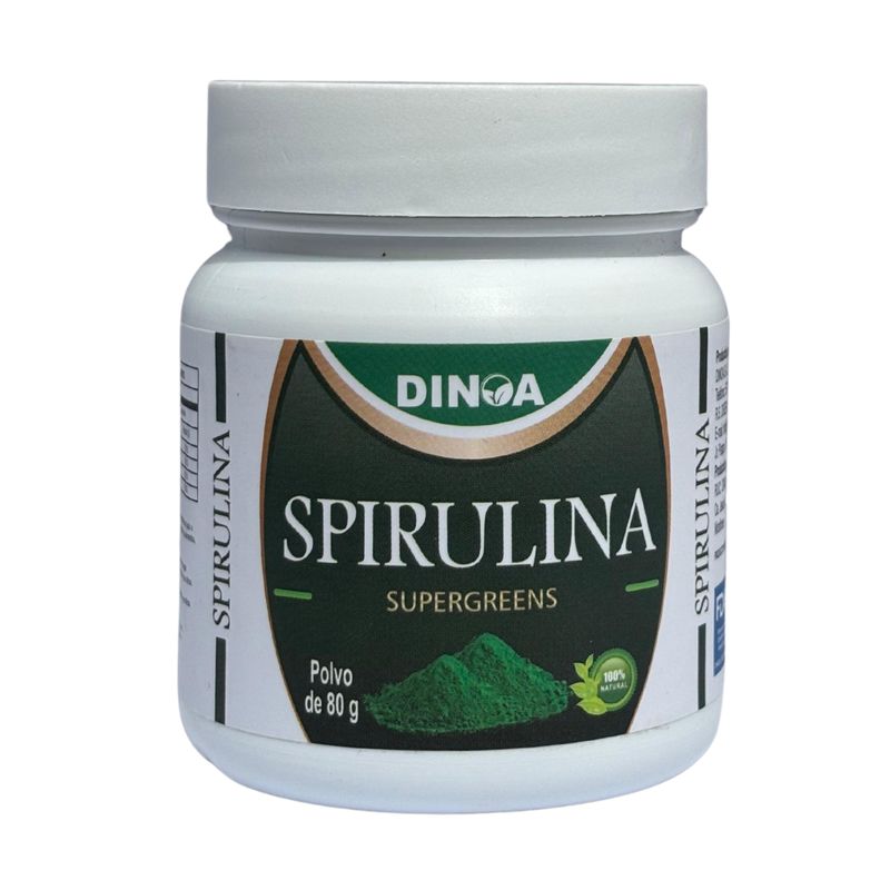 Spirulina Polvo 80gr Dinoa -Energía Inmunidad y Nutrición DINOA ...
