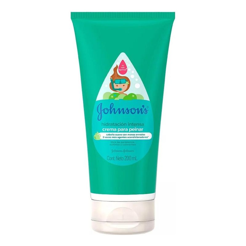 Crema para Peinar Johnsons Hidratación Intensa 200ml JOHNSON AND ...