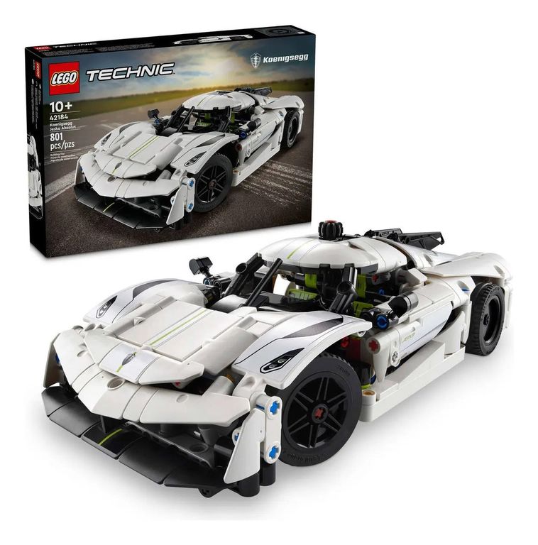 Carro LEGO 42184 Hipercoche Koenigsegg Jesko Absolut Blanco LEGO ...