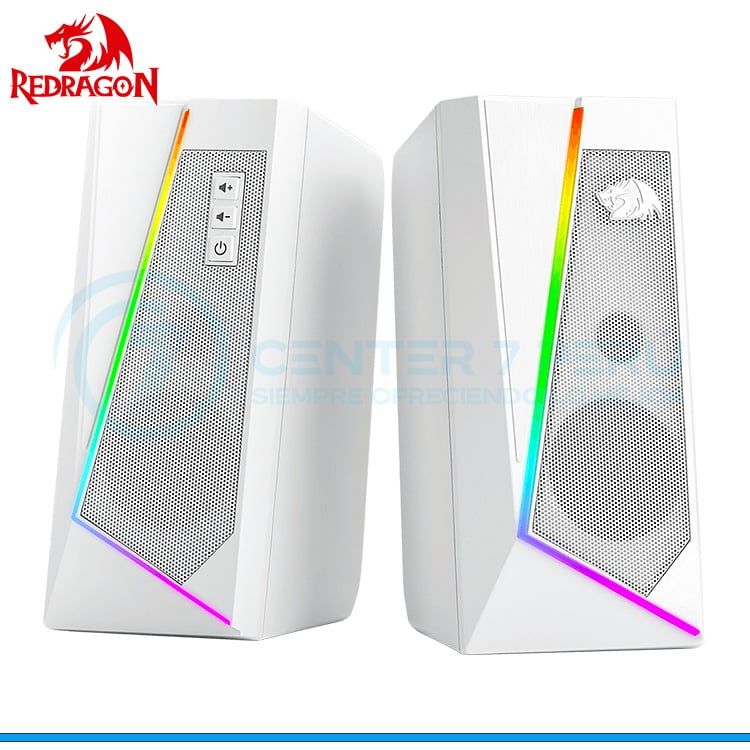 Altavoces Redragon ANVIL GS520 WHITE REDRAGON | falabella.com