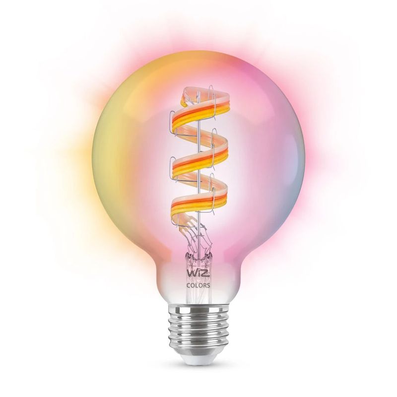 WIZ Foco Led Filamento Clear Globo RGB WIFI Inteligente G95 E27 WIZ ...