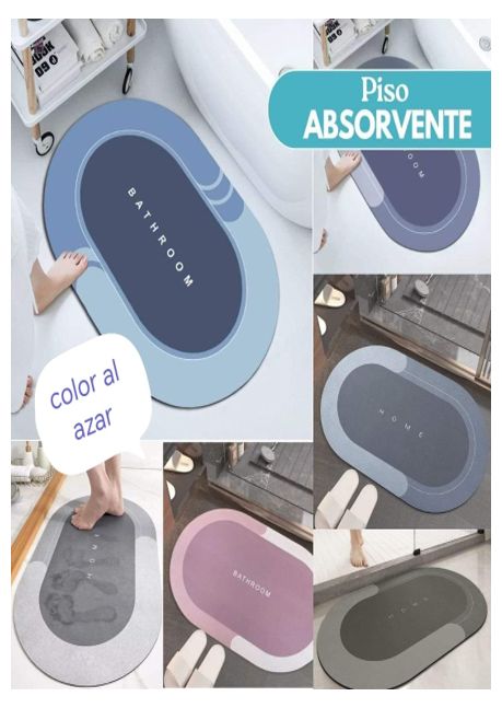 Piso Alfombra Absorbente de Secado Rápido Antideslizante | Sodimac Perú