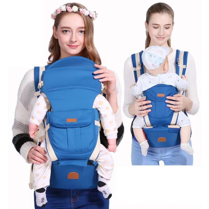 Canguro para Bebé 3 en 1 Ergonómico Multifuncional - Azul OEM ...
