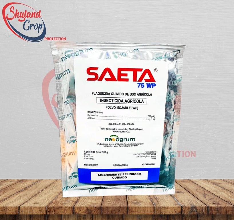 SAETA 75WP 100gr INSECTICIDA AGRÍCOLA | Sodimac Perú