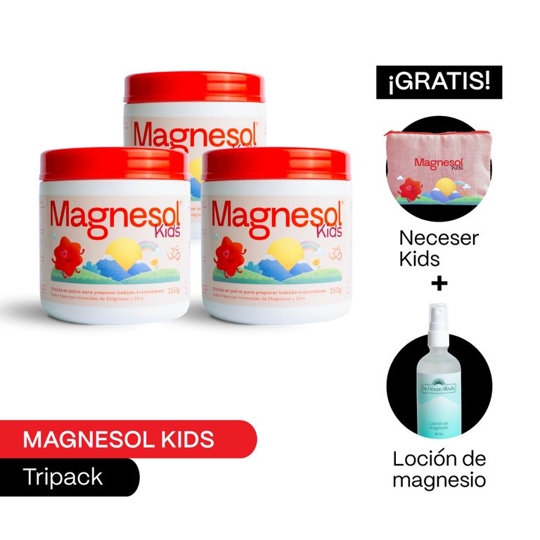 3PACK: MAGNESOL KIDS X 150 GRAMOS MAGNESOL | falabella.com