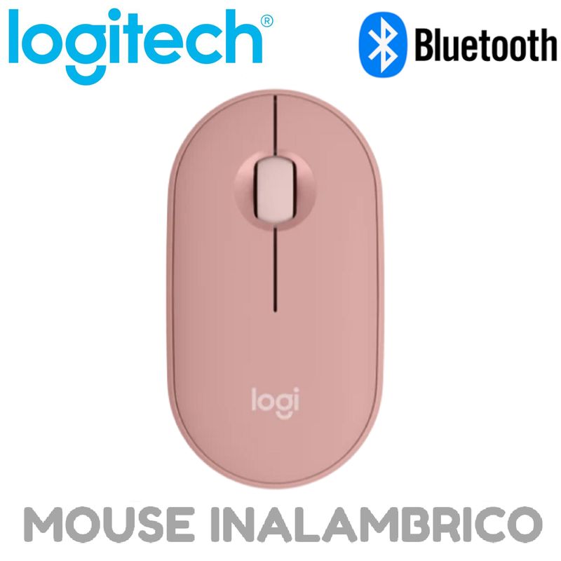 MOUSE LOGITECH PEBBLE 2 M350S BLUETOOTHINALAMBRICO ROSADO LOGITECH ...