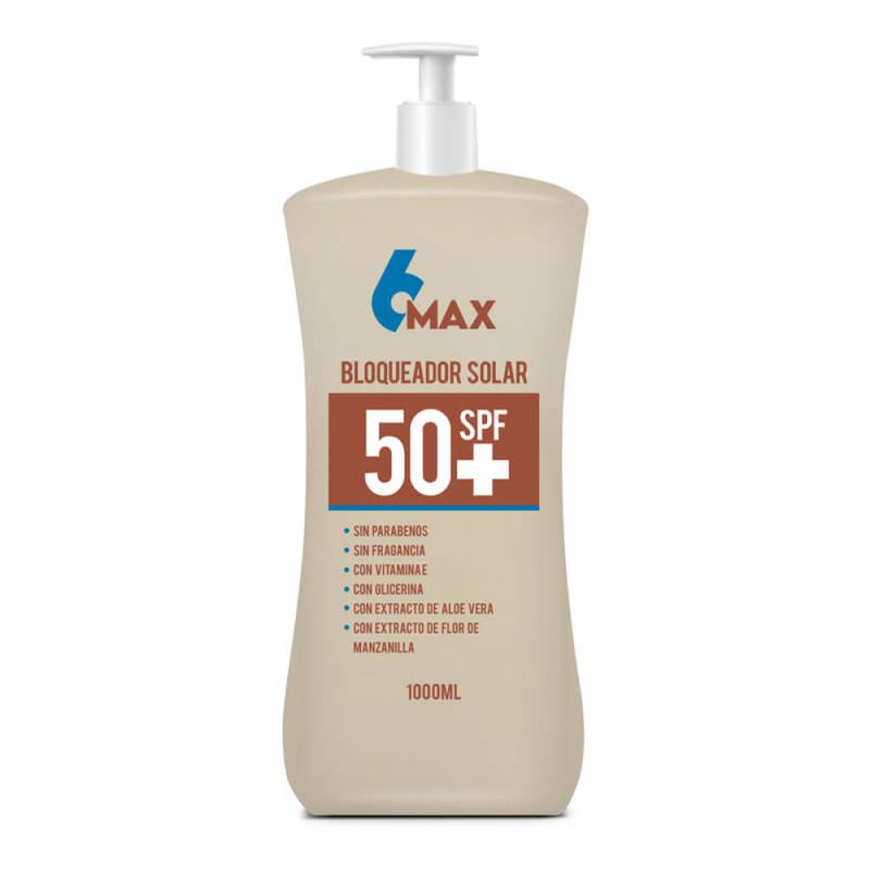 Bloqueador Solar SPF 50 de 1000ml 6MAX PALMERA SUN | falabella.com