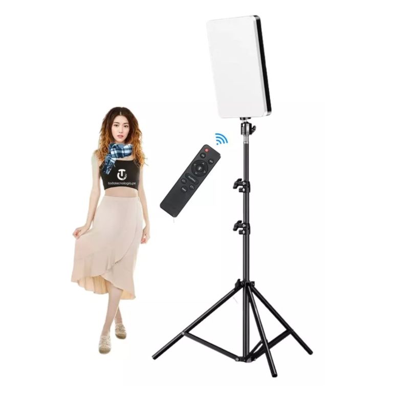 Kit Luz LED Panel iluminación 100W de Estudio Fotografía 40CM M777 ...