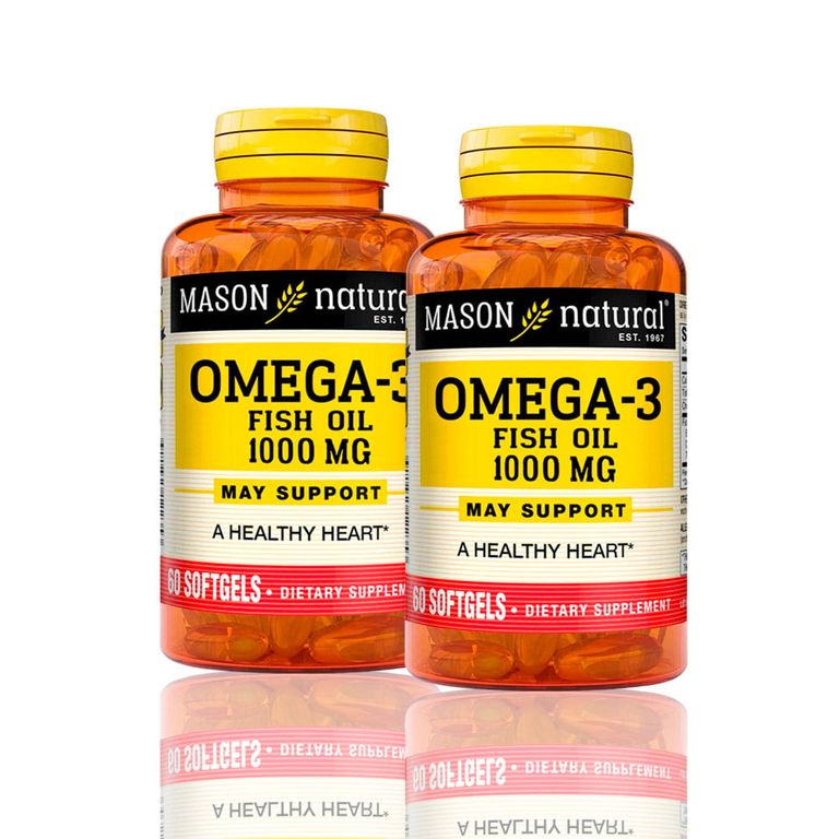 Vitamina Omega-3 Fish Oil 1000 Mg 60 Softg Pack X2 MASON | falabella.com