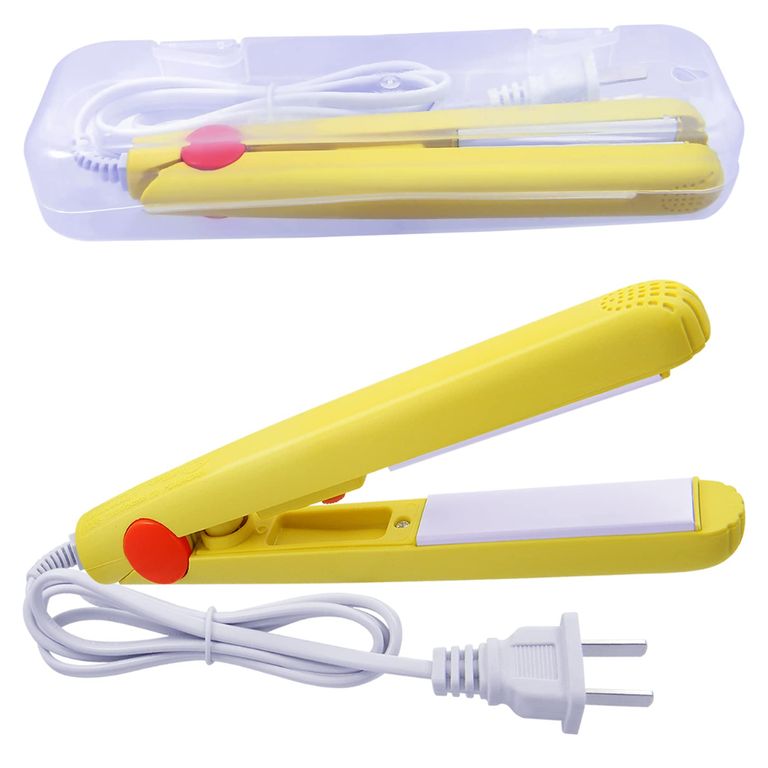 Mini Plancha de Cabello Amarillo OEM | Falabella Perú