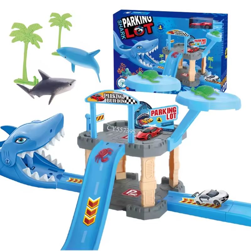 Pista De Carros modelo Tiburón incluye accesorios GENERICO | falabella.com