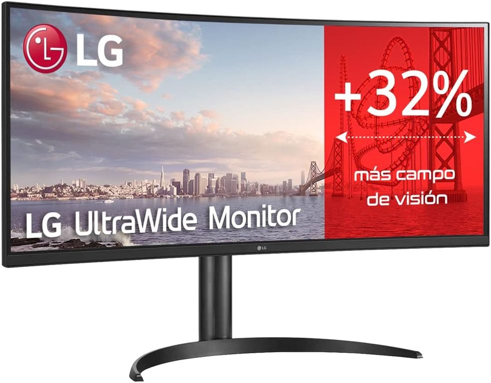 Monitor CURVO LG 34WQ75C-B 34 60HZ 5MS HDMI IPS CALIBRADO LG ...