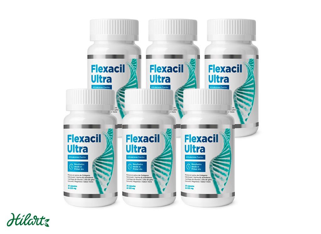 FLEXACIL ULTRA - pack x 6 - CAPSULAS para molestias articulares y óseas ...