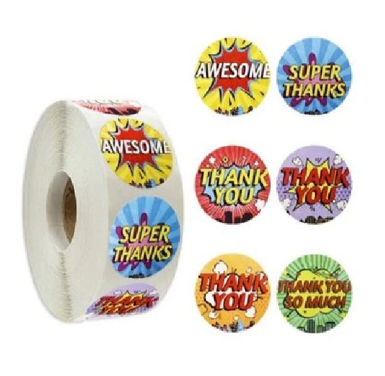 100 stickers en rollo amazing 3 GENERICO | falabella.com