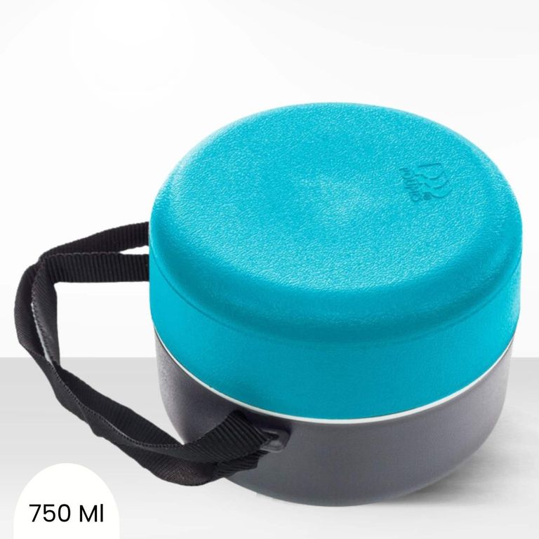 Termo de Comida clasico Lunchy polimes Turquesa 750 Ml POLIMES ...