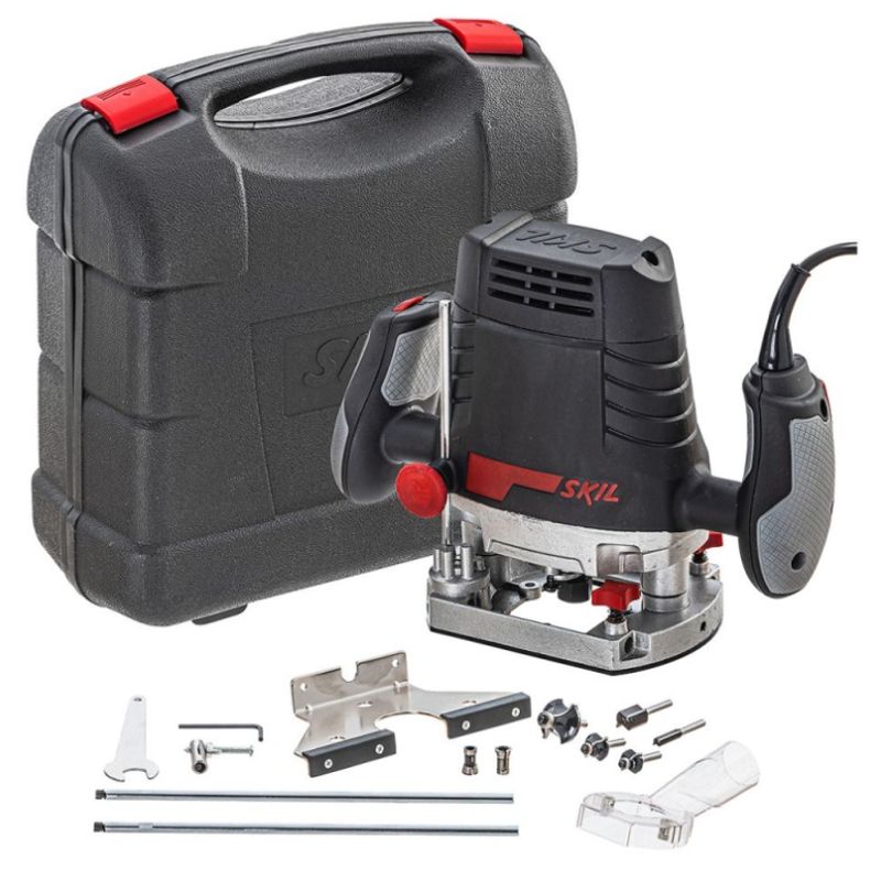 FRESADORA SUPERFICIE 1100 WATTS MALETIN PLASTICO 1830 SKIL F012.183.1JA ...