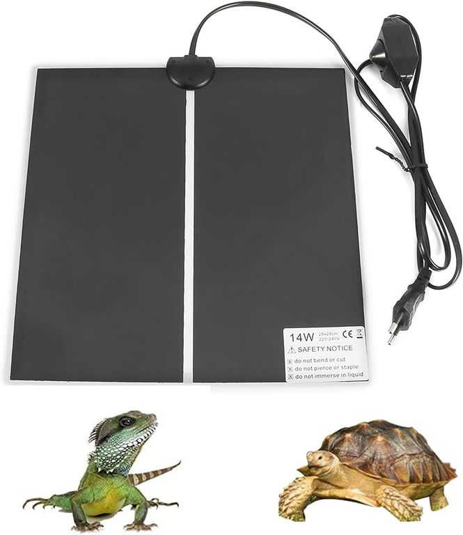 Mat placa térmica mediana para reptiles y tortugas GENERICO | Falabella ...