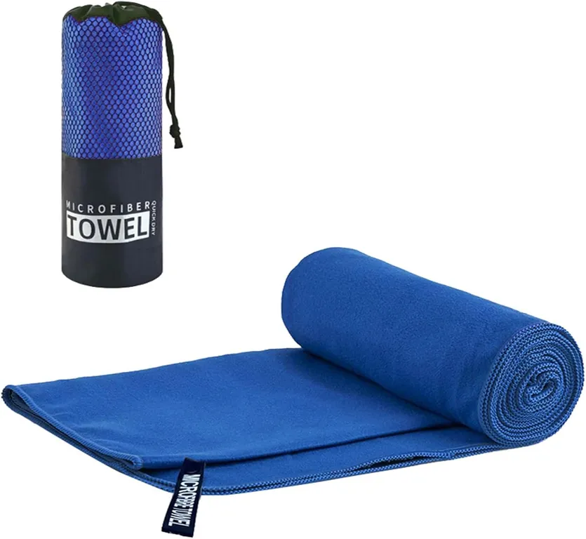 Toalla Microfibra Deportiva Secado Rapido Camping Gimnasio GENERICO ...