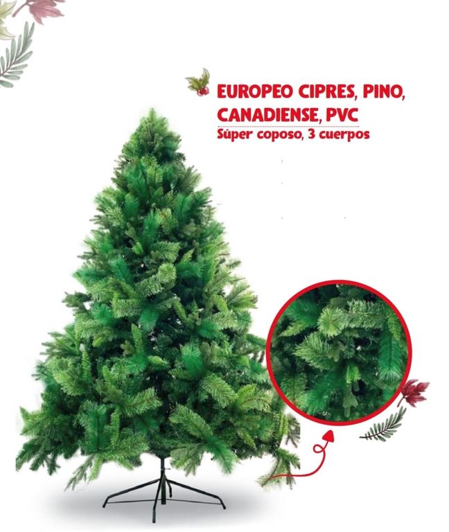 Árbol de Navidad Frondoso Pino Coposo 180M GENERICO | falabella.com