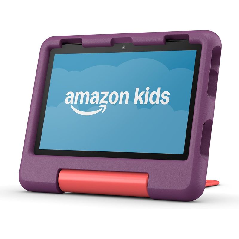 Tablet Amazon Fire HD 8 Kids 12va Gen 2024 - 3 a 7 años - 32GB - Morado ...