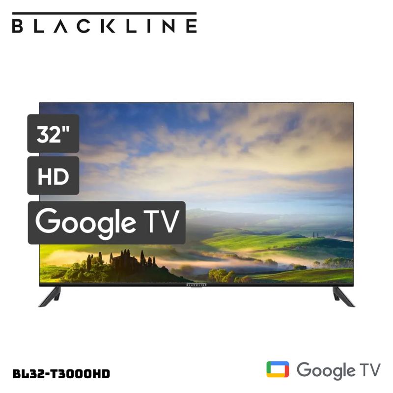 TELEVISOR BLACKLINE 32 SMART TV GOOGLE TV HD LED - BL32-T3000HD ...