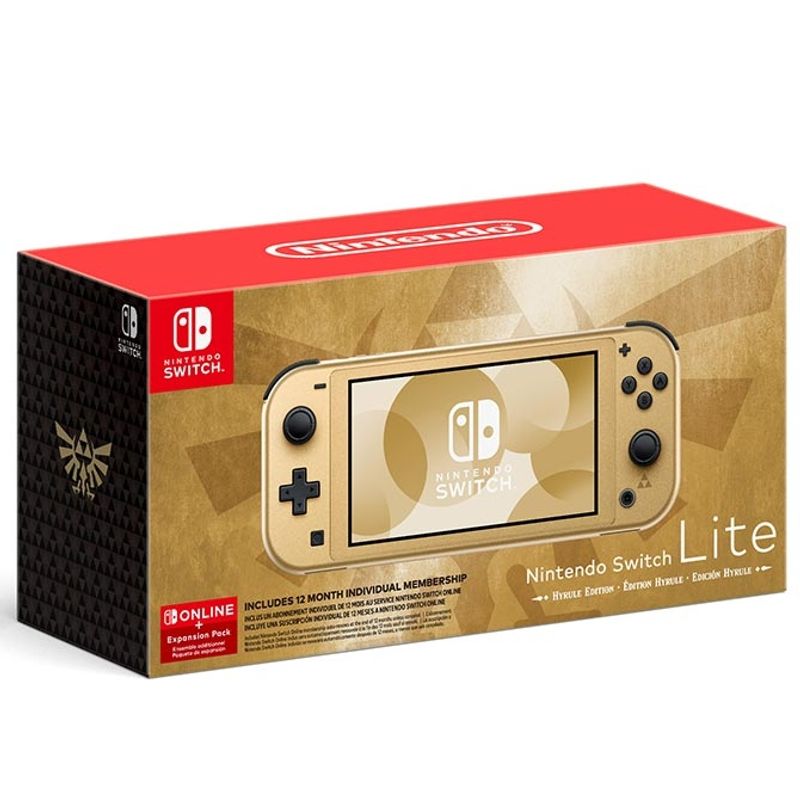 Nintendo Switch Lite The Legend of Zelda - Hyrule Edition NINTENDO ...