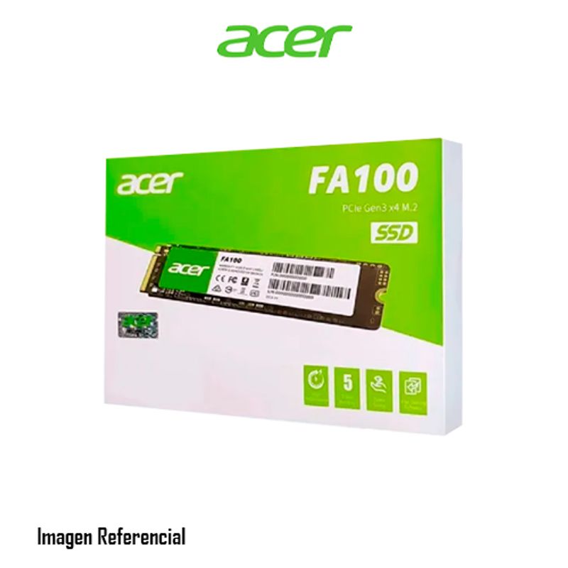 UNIDAD DE ESTADO SOLIDO ACER M2 512GB INTERNO PN BL9BWWA119 ACER ...