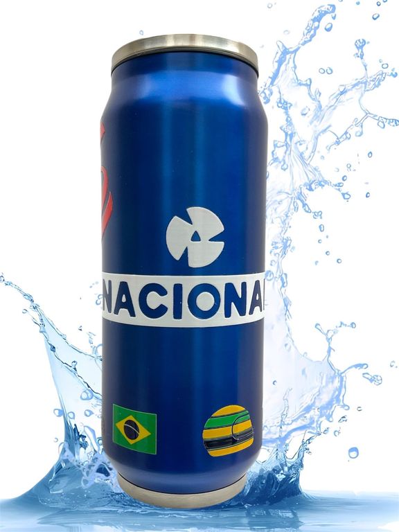 Ayrton Senna Tomatodo Formula 1 Nacional F1 Lata Elf 500ml Brasil ...