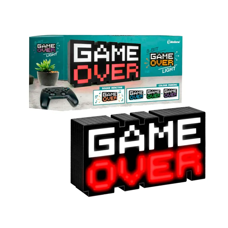 Lámpara Gamer GAME OVER LEDS GENERICO | falabella.com