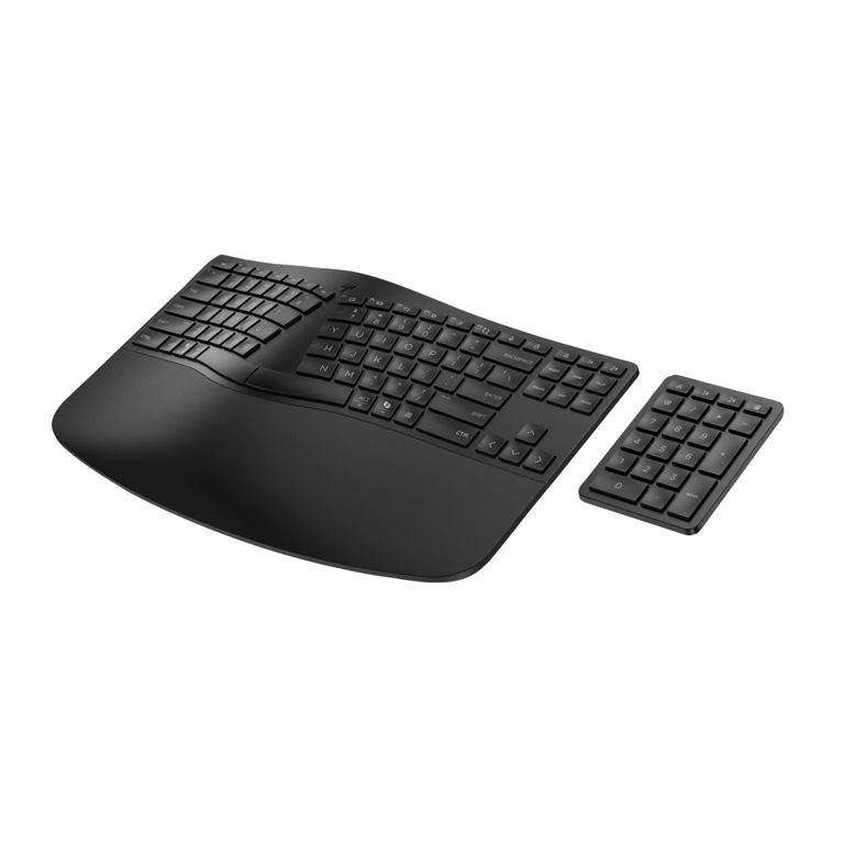HP 965 Teclado US Ergonómico Premium Inalámbrico Numpad - 7E756AA#ABA ...