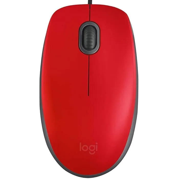 Mouse Logitech M110 Silent Rojo LOGITECH | falabella.com