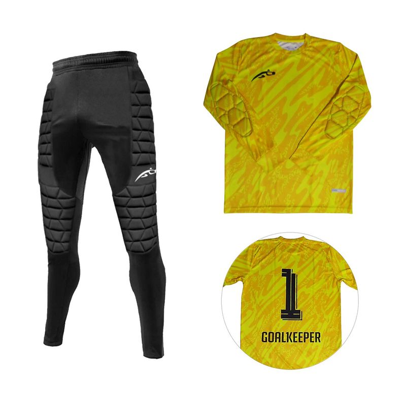 PACK INDUMENTARIA PARA ARQUERO FUTBOL GENERICO | falabella.com