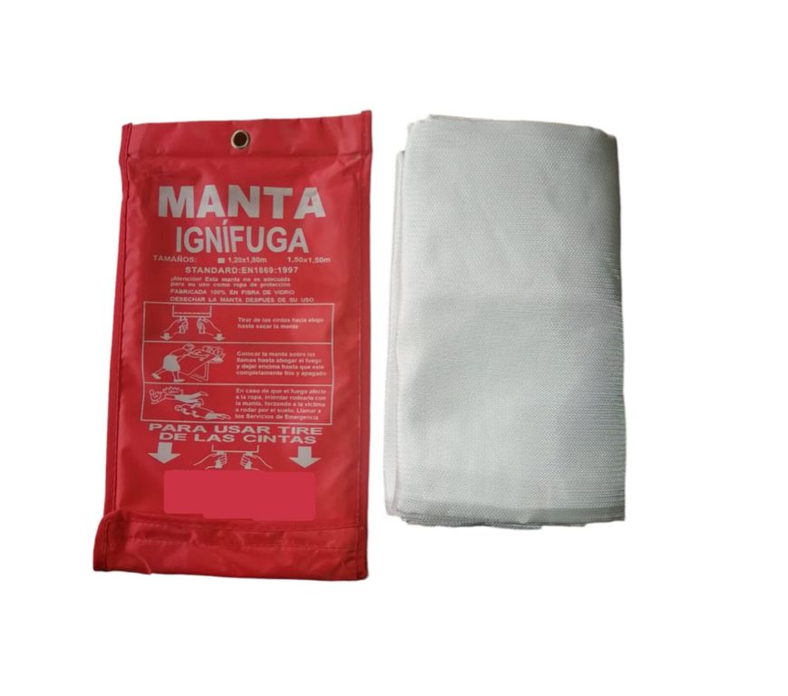 MANTA IGNIFUGA CONTRA INCENDIO 1,8 x 1,8 m GENERICO | falabella.com