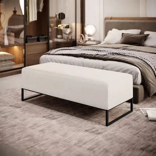 Banqueta Metal Tafini beige ARTSOFA | falabella.com