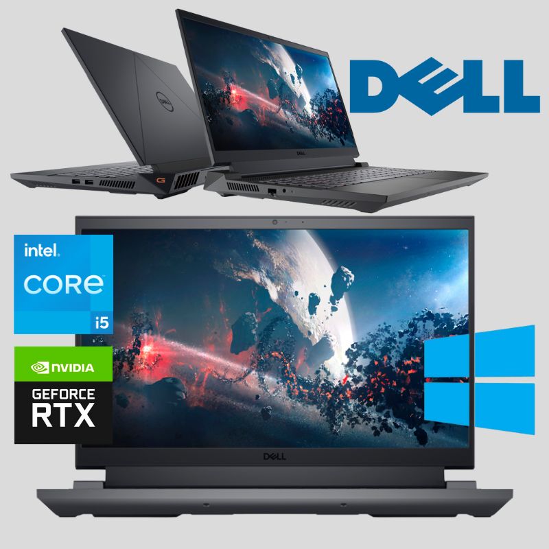 Notebook Dell G15 5530 15.6" FHD WVA LED, Core i5-13450HX hasta 4.6GHz ...