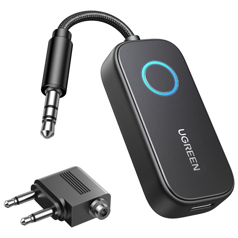 Ugreen Adaptador Bluetooth 5.2 Avión Transmisor Receptor CM672 35222A ...
