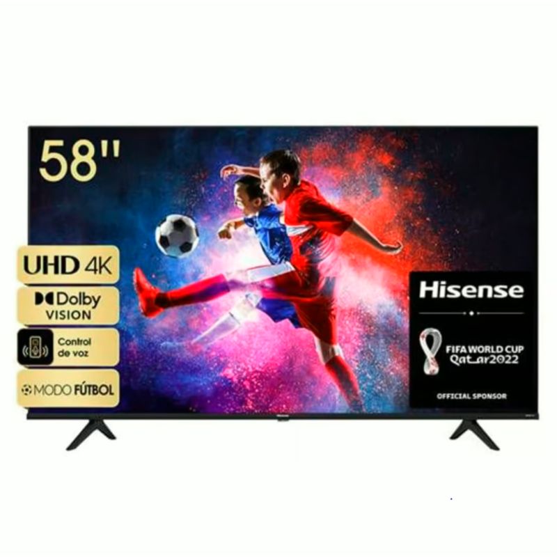 Televisor Hisense 58" 58A6H LED UHD 4K Smart VIDAA 2022 HISENSE | falabella.com