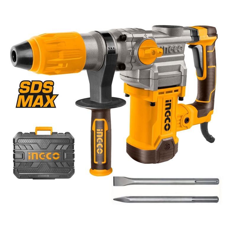 Rotomartillo demoledor sds-max 1600w 10 Joules ingco INGCO TOOLS ...