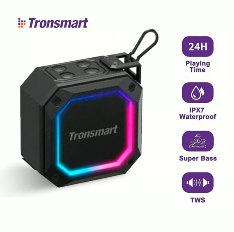 Tronsmart Groove 2 Parlante Bluetooth 5.3 Portatil Acuático TRONSMART ...