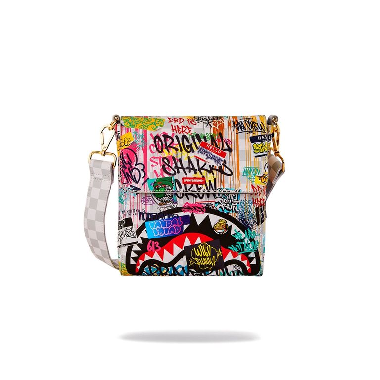 Bolso Cruzado Urbano Unisex Sprayground Ancho Create Another Day ...