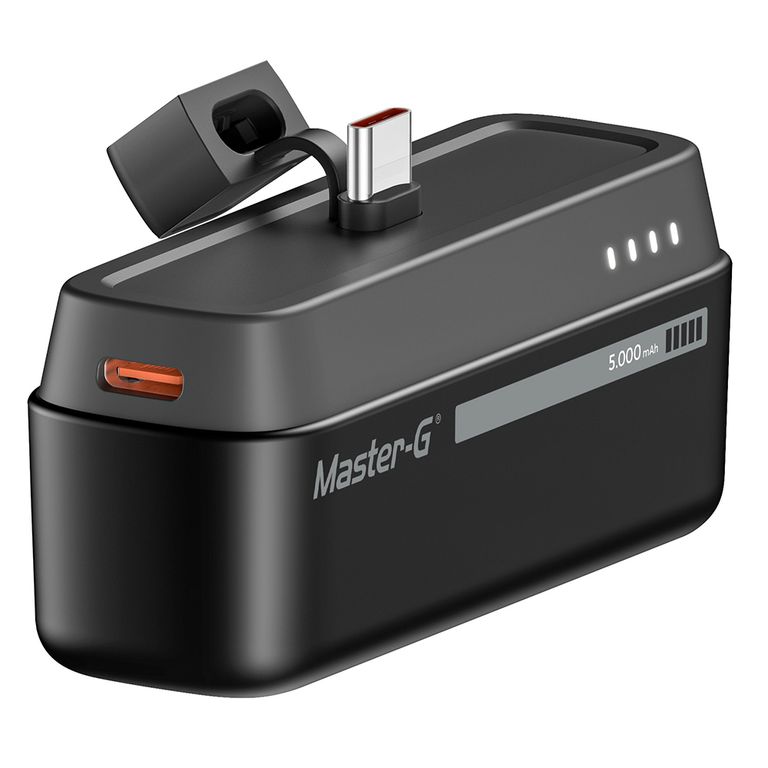 Power Bank Mini Master-G 5000mAh 20W Tipo C Power Delivery Negro MASTER ...