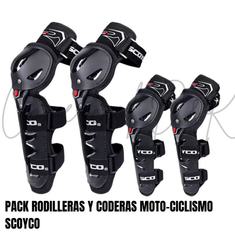 PACK RODILLERAS Y CODERAS SCOYCO MOTO-CICLIMSO SCOYCO | falabella.com