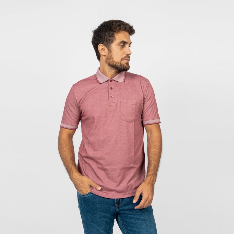 POLO BOX ATILA I JACQUARD - VINO FOSTER | falabella.com