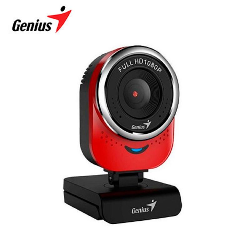 CAMARA WEB GENIUS QCAM 6000 FULL HD 1080P USB RED GENIUS | Falabella Perú