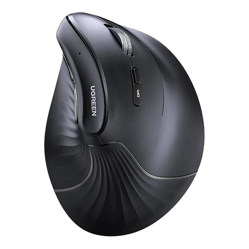 Ugreen Mouse Ergonómico Vertical Inalámbrico 4000DPI 5 Botones - 25444 ...