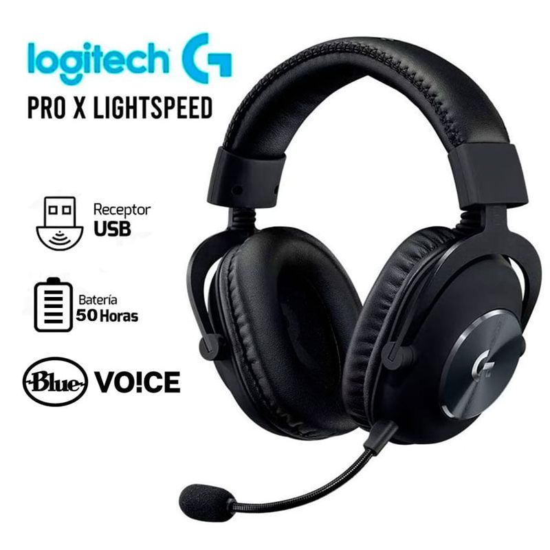 Logitech G Pro X Lightspeed Wireless Auriculares Gaming Inalámbricos ...