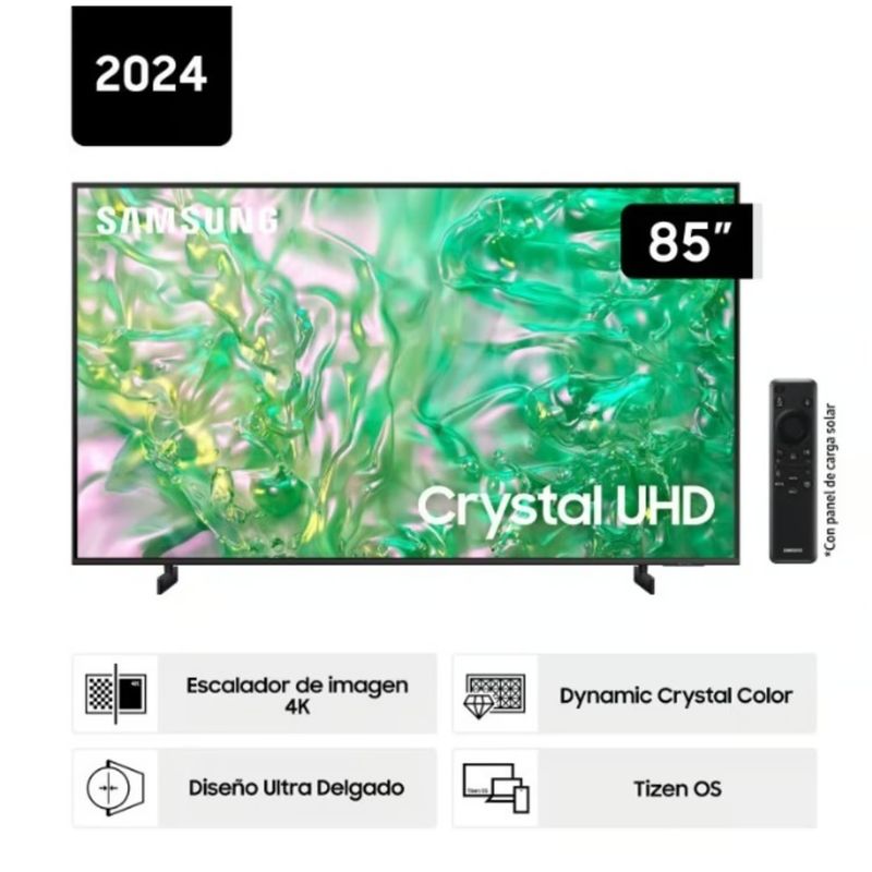 TV SAMSUNG 85 LED CRYSTAL 4K ULTRA UHD SMART TV 85DU8000G SAMSUNG ...