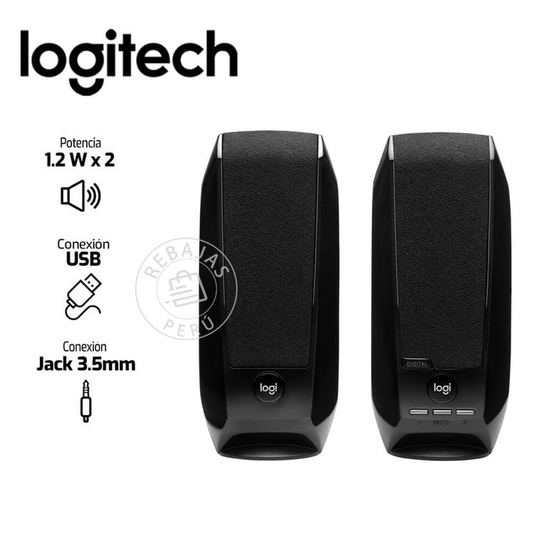 Logitech S-150 Altavoces USB Estéreo Compactos con Control de Volumen ...